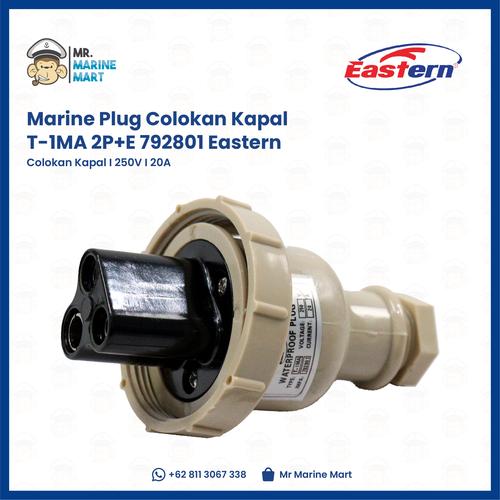 Jual Plug Colokan Kapal Marine T-1MA 2P+E IMPA 792801 IP56 Resin - Kota ...