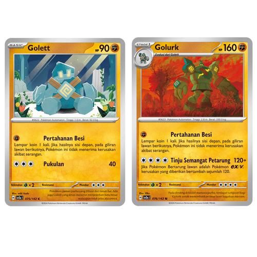 Jual golett golurk pokemon tcg indonesia original sv5s - golett ...