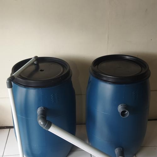 Jual Ember bio filter tong kolam koi uk 150 Liter input 1 in output 1.5 ...