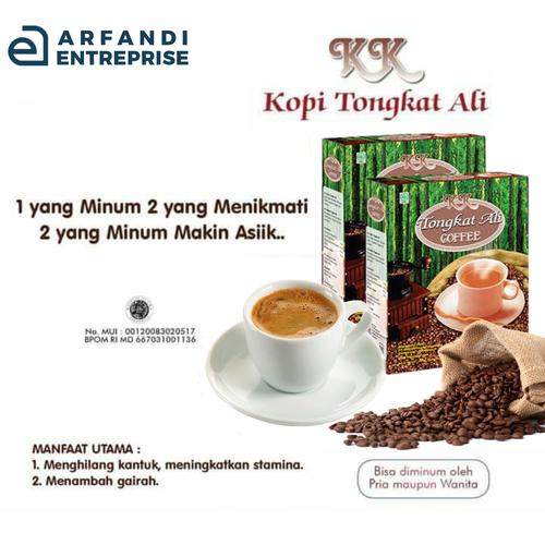 Jual Kopi Tongkat Ali KK 5 In 1 Ekstra Jinten Hitam dan Ginseng (10 ...
