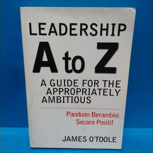 Jual Buku original LEADERSHIP A TO Z by James Otoole - Jakarta Selatan ...