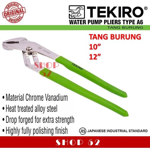 Jual TEKIRO Tang Burung 10 - 12 Inch Water Pump Pliers Type A6 10" 12 ...