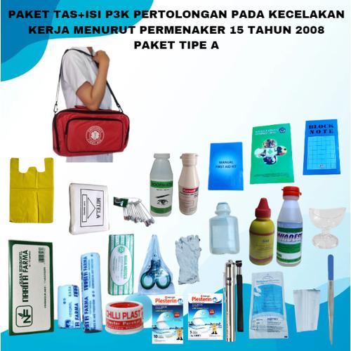 Jual Paket Tas Emergency Paket A / P3k Tas dengan Isi Lengkap Sesuai ...