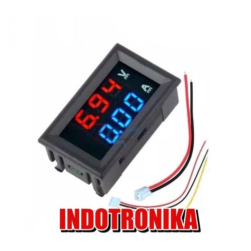 Jual voltmeter Digital DC volt meter ampere meter - Kab. Sukoharjo - INDOTRONIKA | Tokopedia