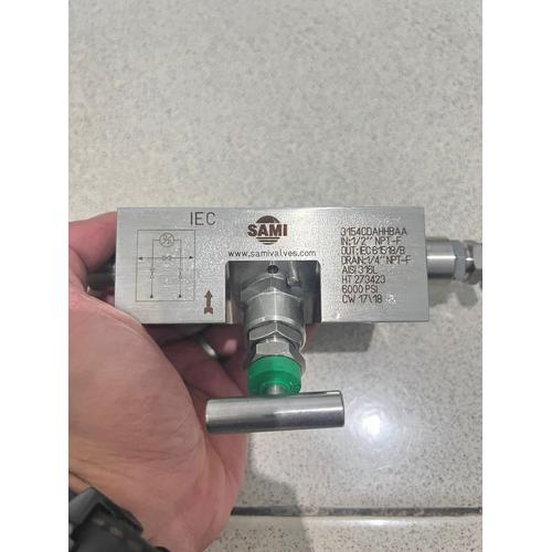 Jual Manifold Multiport Valve 3way 1/2" NPT-F SAMI - Kota Cilegon ...