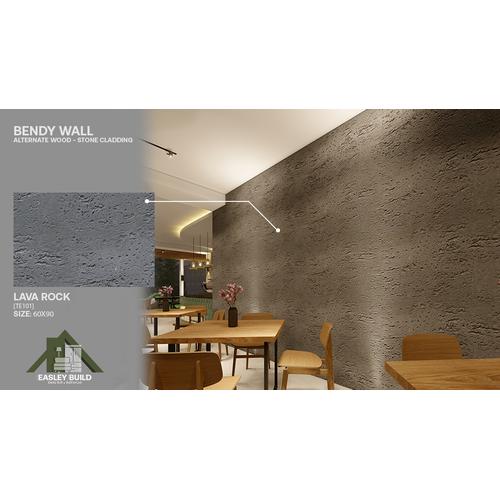 Jual Wall Panel Batu / Pelapis Dinding Batu / Bendy Wall Lava Rock ...
