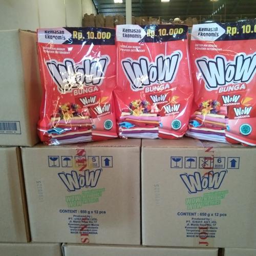 Jual PROMO Deterjen Detergent Softener Laundry Cuci Baju WOW Bunga 500 ...