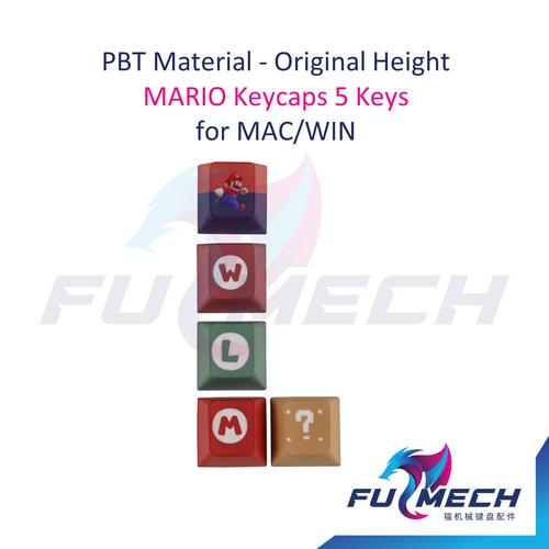Jual MARIO KEYCAPS 5 KEYS | ORIGINAL HEIGHT | DIY MECHANICAL KEYBOARD ...
