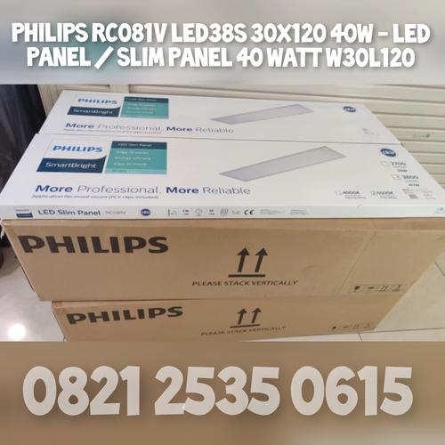 Jual PHILIPS RC081V LED38S 30X120 40W / LED PANEL 30X120 40 WATT ...
