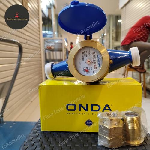Jual Meteran Air/Water Meter Onda 1 Inch DN25 - Jakarta Barat - Flow Rate Indonesia | Tokopedia