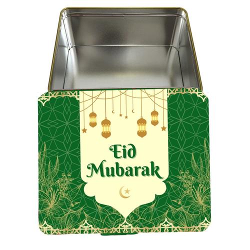 Jual Packaging Box Hampers Lebaran Kaleng Kemasan Kotak Kue - Navy ...