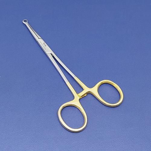Jual Alat medis Vasectomy Forcep 14cm (Ring 4mm) with Gold Handle ...