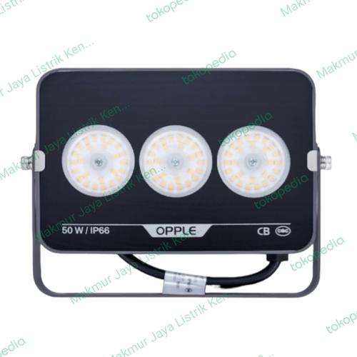 Jual Lampu sorot Led Floodlight Opple 50w 50 watt EQ Putih Lampu Tembak ...