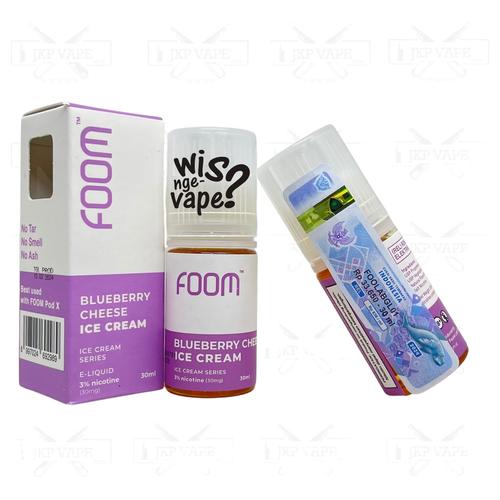Jual Foom Blueberry Ice Cream 30ml - Salt Nic Liquid Vape By Foom ...
