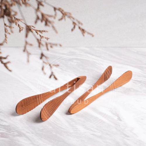 Jual Adhisty - Pencapit Capit Makanan bahan Kayu Jati Finishing Food ...