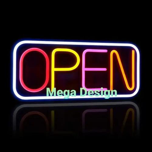 Jual NEON FLEX OPEN -DEKORASI LAMPU OPEN-NEON SIGN OPEN - Putih ...