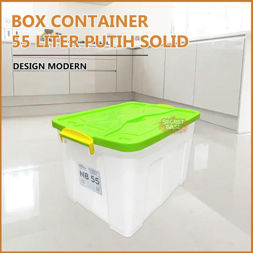 Promo BOX CONTAINER 55 LITER + RODA - Kontainer Box Plastik ...