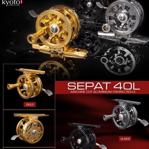 Jual Reel Tokos Body Full Metal Anti Karat Kuat Kyoto Sepat 40L - gold ...