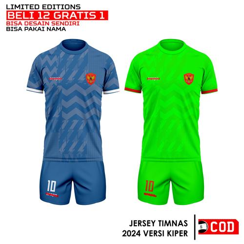 Jual JERSEY TIMNAS INDONESIA TERBARU 2024 EDISI KIPER - BAJU HIJAU, XXL ...