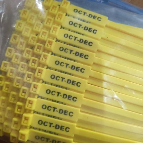 Jual Quarterly Inspection Tag 175mm RigTag 100 pack - Merah - Jakarta ...