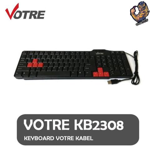 Jual Keyboard VOTRE KB2308 Keyboard Kabel USB Gatotkaca Electronics ...