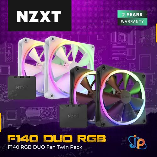 Promo NZXT F140 DUO RGB Dual Pack Cooler Case - Fan Casing 14cm 2in1 ...