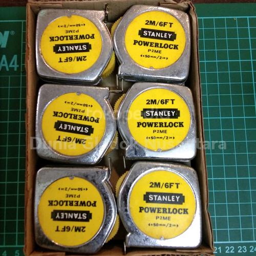 Jual STANLEY Key Chain Tape Measure/ Meteran 2M/6FT Sale - Jakarta ...