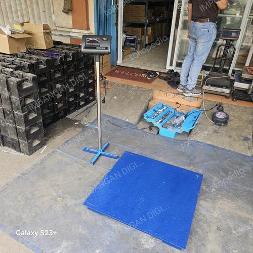Jual Floor scale timbangan lantai CARGO SONIC A12E 1M X 1M 500KG ...