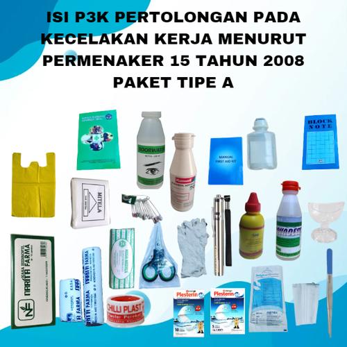 Jual Paket ISI P3k Tipe A / First Aid Isi Tipe A /Hanya isi p3k Type A ...