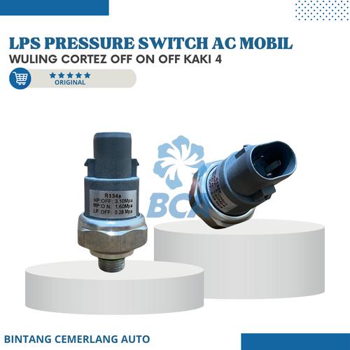 Jual PRESSURE SWITCH LPS AC MOBIL WULING CORTEZ OFF ON OFF WULING ASLI ...