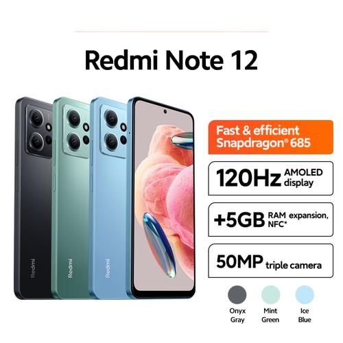 Jual Xiaomi Redmi Note 12 - Biru Muda, 8/128GB - Kota Bogor - Mam ...