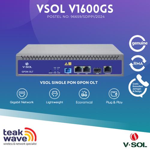 Jual VSOL V1600GS Single GPON OLT V-SOL GPON OLT V1600GS 1 PORT ...