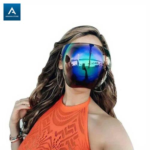 Jual face shield kacamata pelindung wajah sinar matahari multifungsi ...