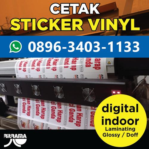 Jual Print Sticket Rhitrama Vinyl Meteran & Hygh Resolution - Laminasi ...