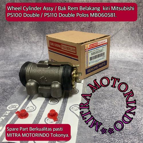 Jual Wheel Cylinder Assy/Bak Rem Belakang Kiri PS100 Double/PS110 MB060581 - Jakarta Barat ...