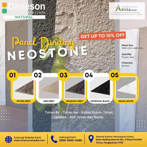 Jual PU Stone Rock Panel Neostone by Daneson Motif Batu Alam /3D Wall ...
