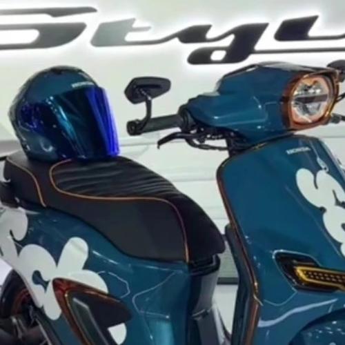 Jual Sarung Cover Kulit Jok Motor Stylo 160 Bahan MBtech Model Vespa ...