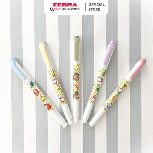 Promo Highlighter Pen/Spidol Penanda Warna Zebra MILDLINER GOOD LUCK ...