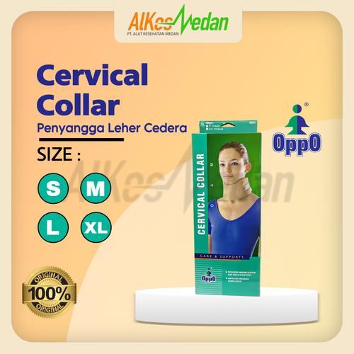 Jual CERVICAL COLLAR NECK FIRM SOFT OPPO 4091 SIZE S M L XL PENYANGGA ...