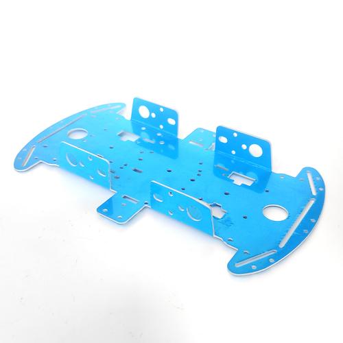 Jual Chassis Mobil Robot Car Alloy Allumunium cocok untuk 4WD Mecanum ...