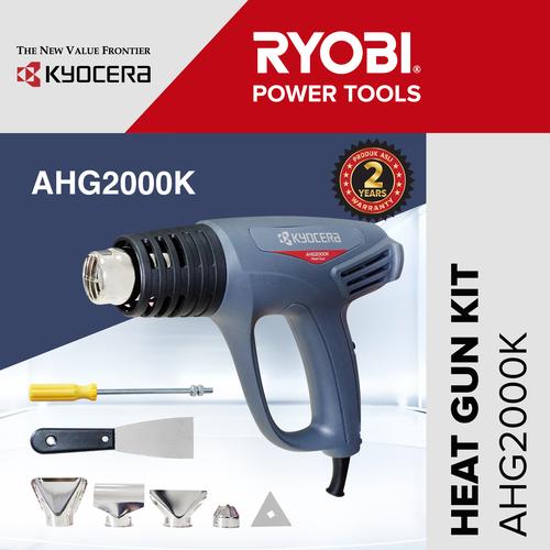 Promo Kyocera Heat Gun AHG-2000K +Kit Pemanas Plastik 2000W FREE Busa ...