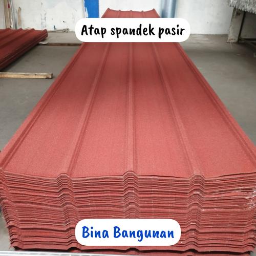 Jual Atap Spandek Pasir - Hitam - Kota Tangerang - Bina Bangunan ...