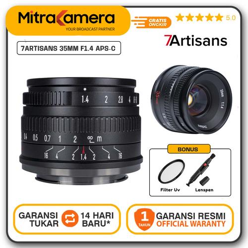 Jual 7artisans 35mm f/1.4 APS-C Lens For APSC - E MOUNT - Kota Yogyakarta - Mitrakamera Jogja ...