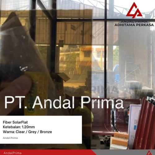 Jual Ready ya SolarFlat 1.20mm - Atap Fiber SolarTuff Solid - Solar ...