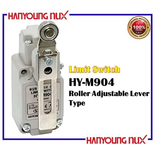 Jual Limit Switch Hanyoung HY-M904 Roller Adjustable Lever Type ...