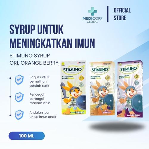 Jual Stimuno sirup vitamin daya tahan imunitas kekebalan tubuh anak 100 ...