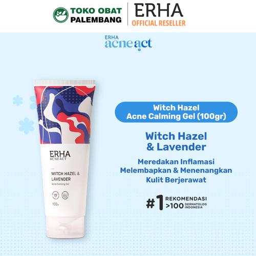 Jual ERHA ACNEACT WITCH HAZEL LAVENDER ACNE CALMING GEL PELEMBAB WAJAH ...