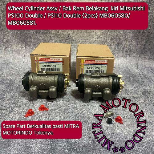 Jual Wheel Cyl/Bak Rem Belakang Kiri PS100 Double/PS110 MB060580 ...