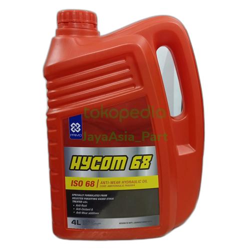 Jual PRIMO HYCOM/Oli Hydraulic/Hidrolik/Turalik/Oli 10/Oli Compresor (4L) - Jakarta Barat - Jaya ...