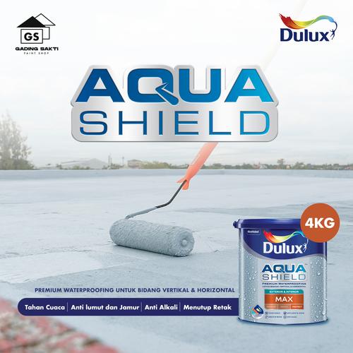 Jual Dulux Aquashield Max Waterproofing (Ready Warna Pabrik) Galon 4KG - White 99 - Kab ...